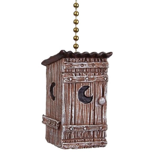 Mary B Decorative Art | Accents | Ceiling Fan Pull Outhouse Ceiling Fan ...